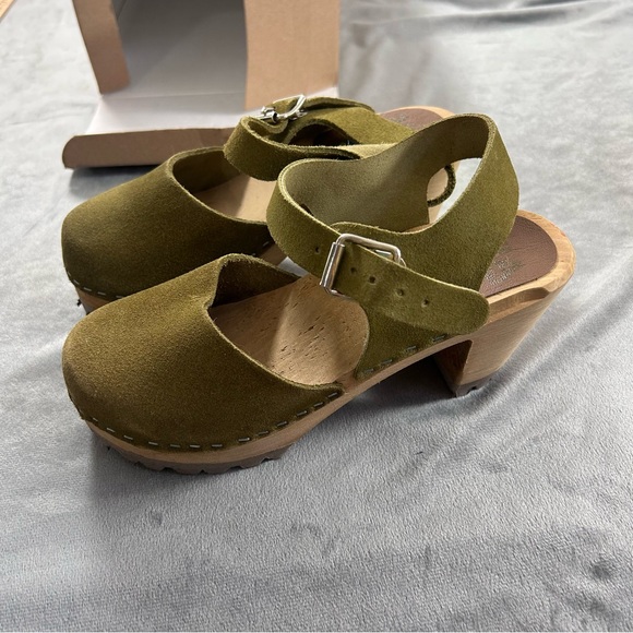 MIA | Shoes | Mia Genunine Anatomisk Swedish Clogs Abba Olive Green ...